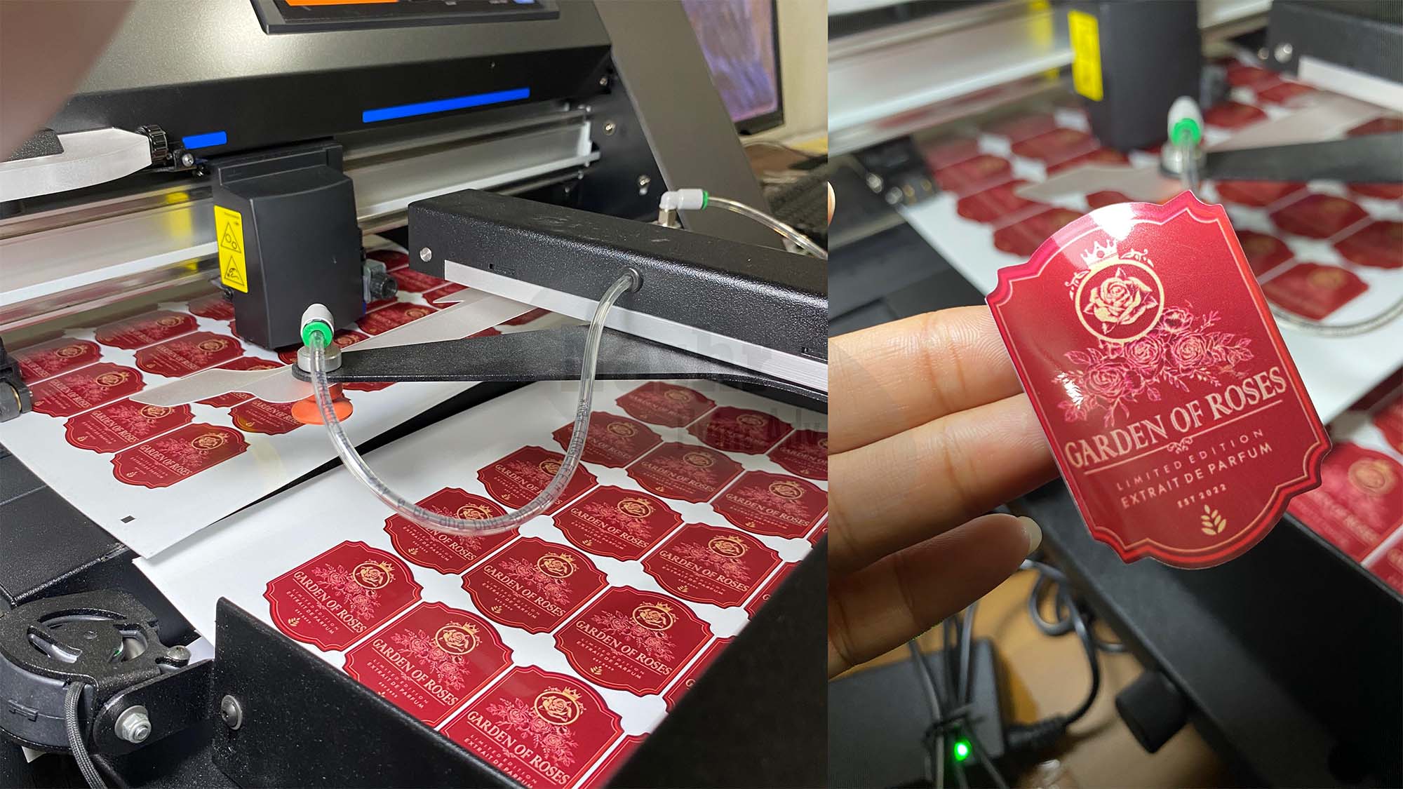 Stiker Tahan Alkohol: Cocok Untuk Label Parfum - Nashr Print Advertising